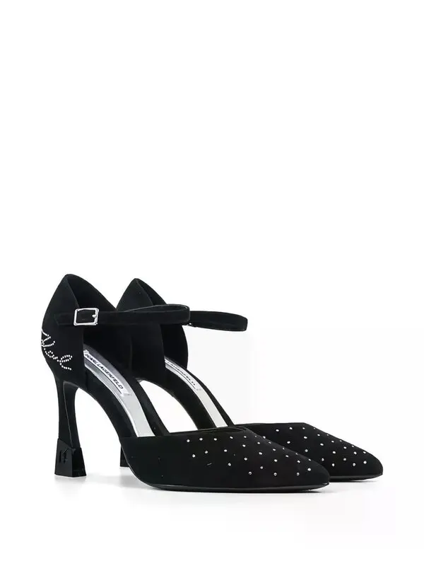 Karl Lagerfeld Ankle-strap Heeled Pumps