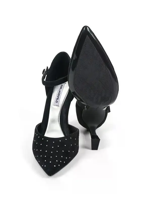 Karl Lagerfeld Ankle-strap Heeled Pumps