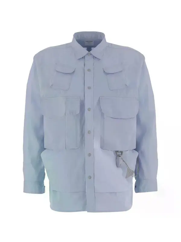 AND WANDER Chain-pocket Shirt