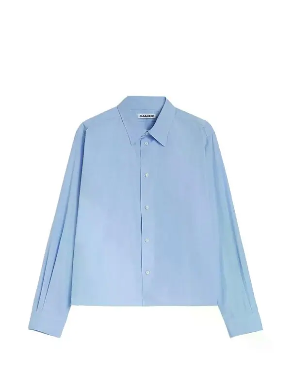 JIL SANDER Lightweight Fil-à-fil Cotton Shirt