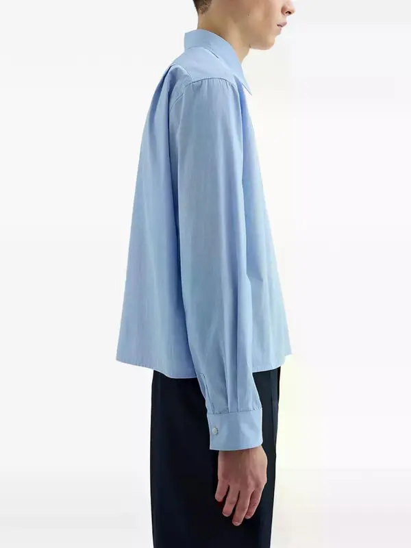 JIL SANDER Lightweight Fil-à-fil Cotton Shirt