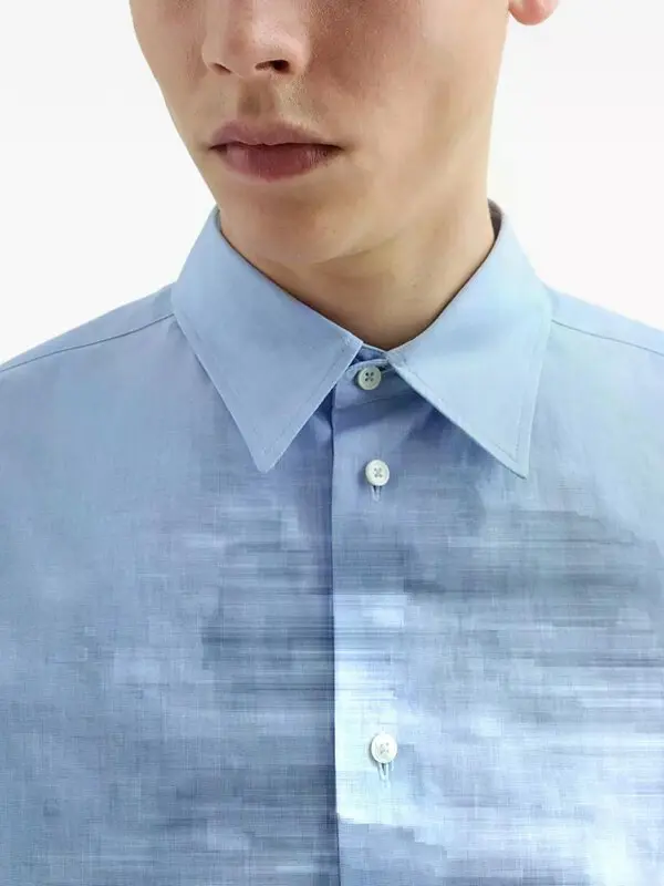 JIL SANDER Lightweight Fil-à-fil Cotton Shirt
