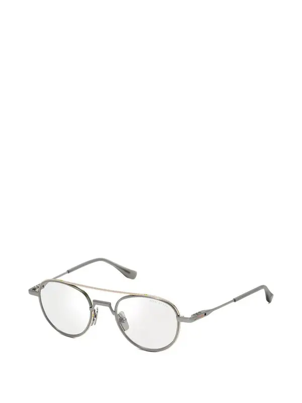 Dita Ethyx Round-frame Glasses - Grey