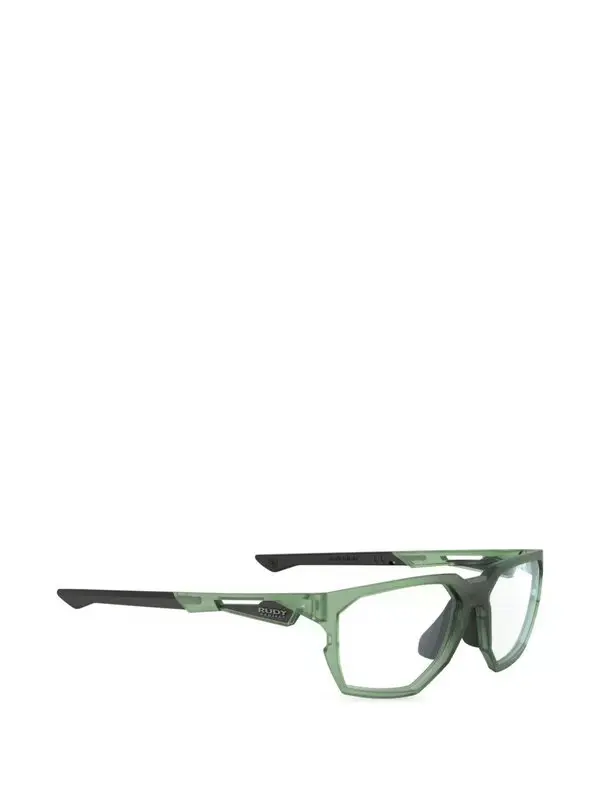 RUDY PROJECT Rectangle-frame Glasses - Green