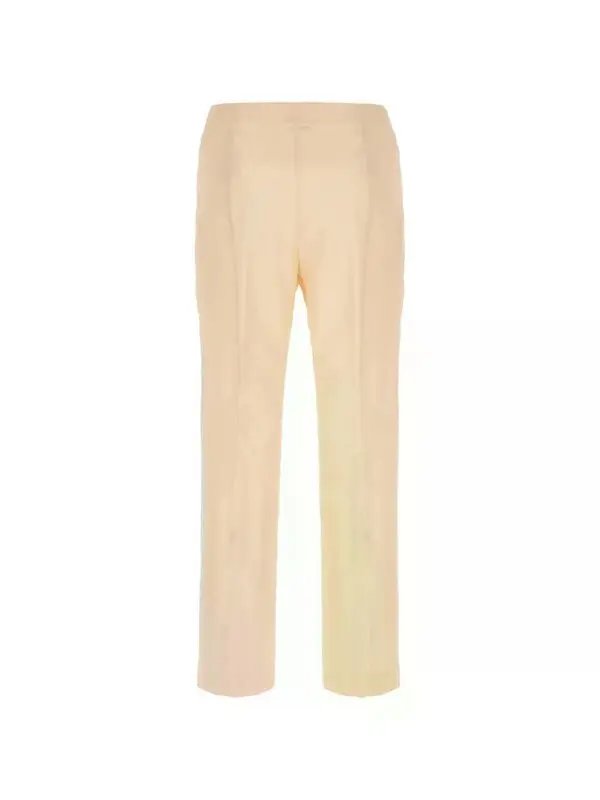 Alberta Ferretti Silk Trousers