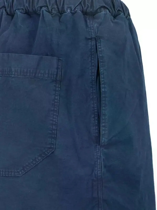 RANRA Keel Shorts With Logo Detail - Blue