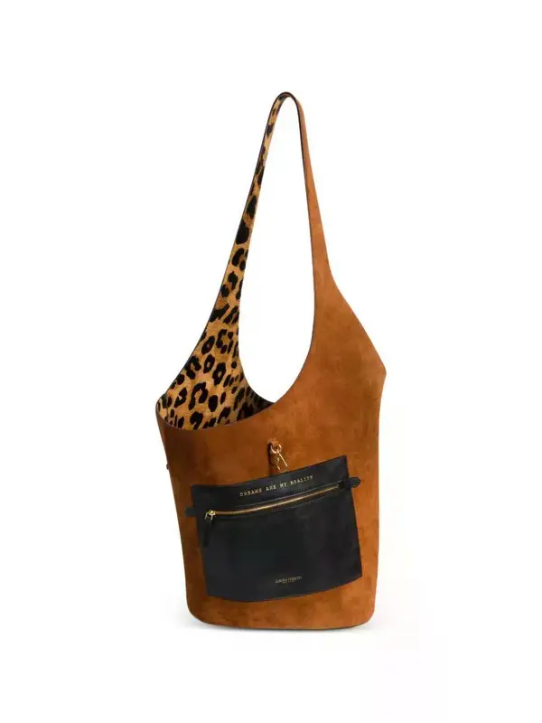 Alberta Ferretti Leopard-print Shoulder Bag