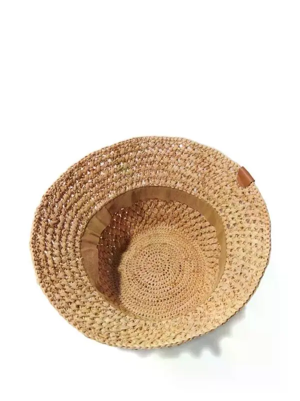 Maje Raffia Bucket Hat - Neutrals