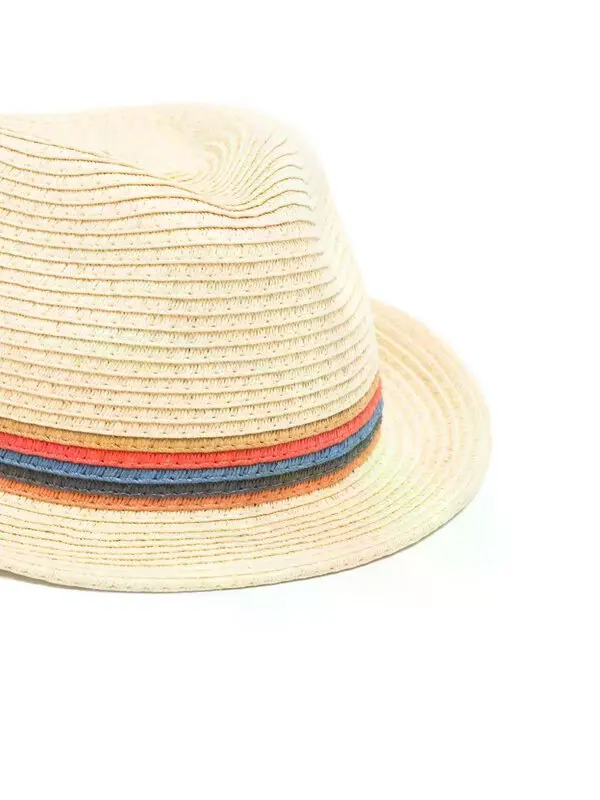 Paul Smith Striped Brim Hat
