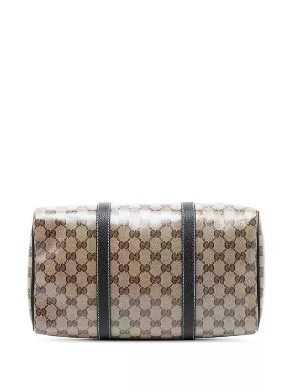 Gucci Gg Crystal Joy Boston Bag - Neutrals