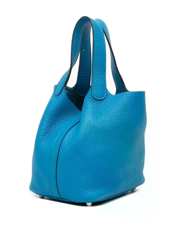 Hermès 2017 Picotin Lock 18 Handbag - Blue