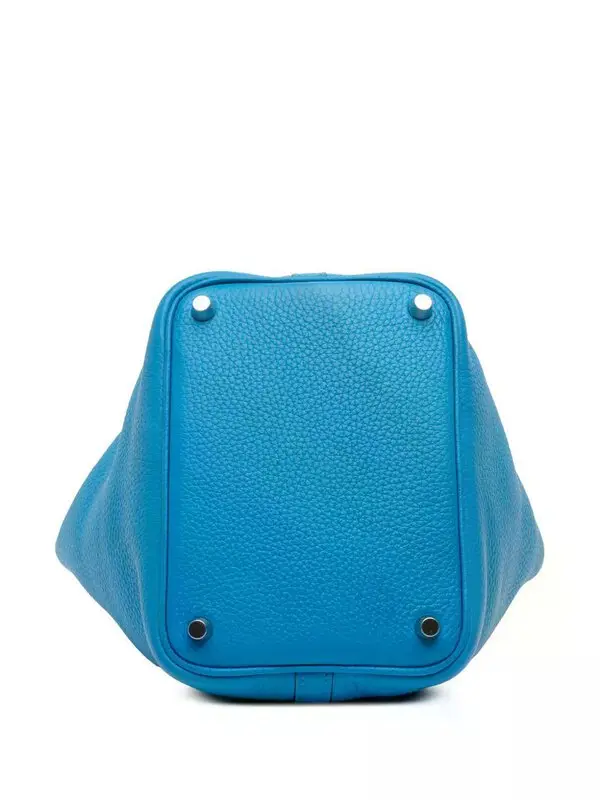 Hermès 2017 Picotin Lock 18 Handbag - Blue