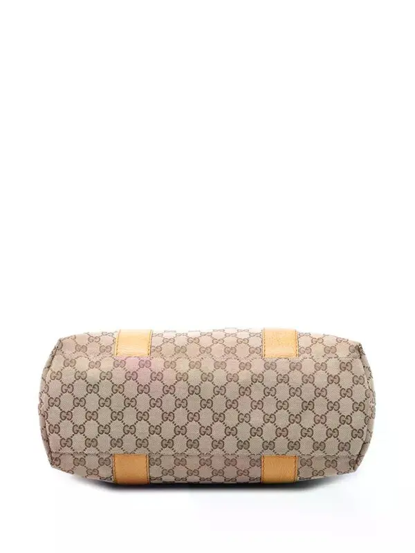 Gucci 2016-2026 Gg Canvas Bamboo Libeccio Tote Bag