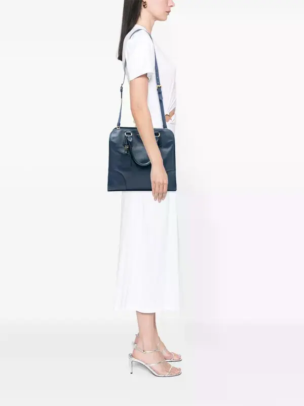 Prada Saffiano Lux Shopping Tote Satchel