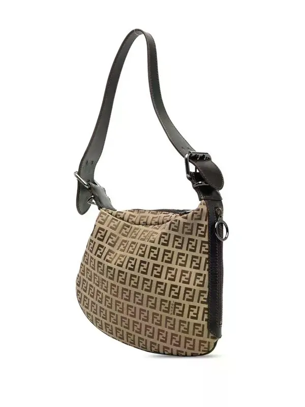 Fendi 2000-2025 Zucchino Oyster Shoulder Bag