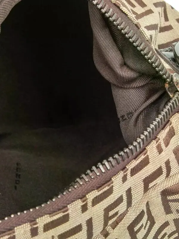 Fendi 2000-2025 Zucchino Oyster Shoulder Bag