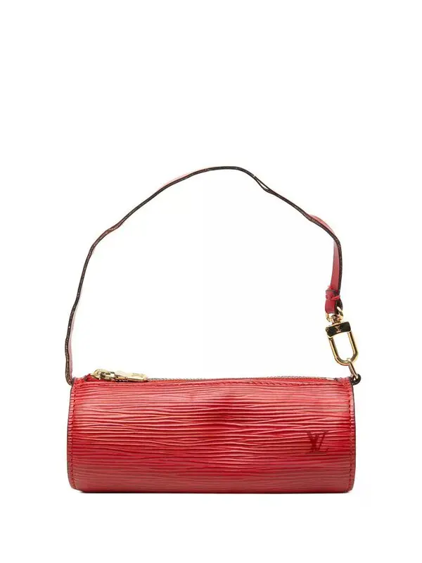 LOUIS VUITTON 1997 Epi Pochette Papillon Handbag - Red