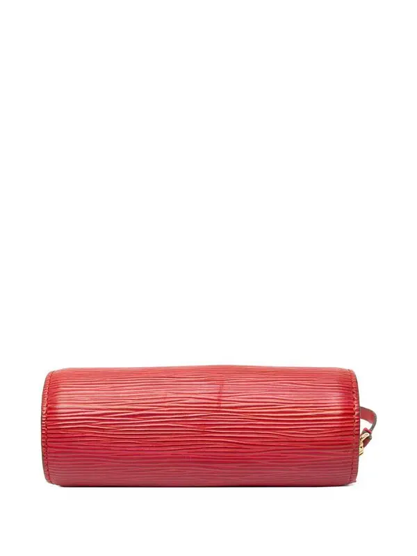 LOUIS VUITTON 1997 Epi Pochette Papillon Handbag - Red