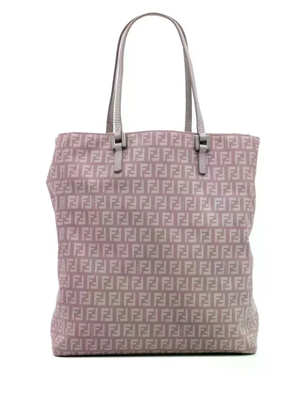 Fendi 2000-2010 Zucchino Canvas Tote Bag