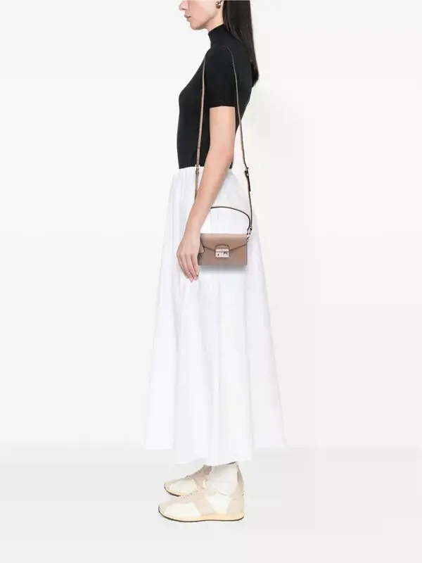 Prada Mini Saffiano Lux Sound Lock Satchel