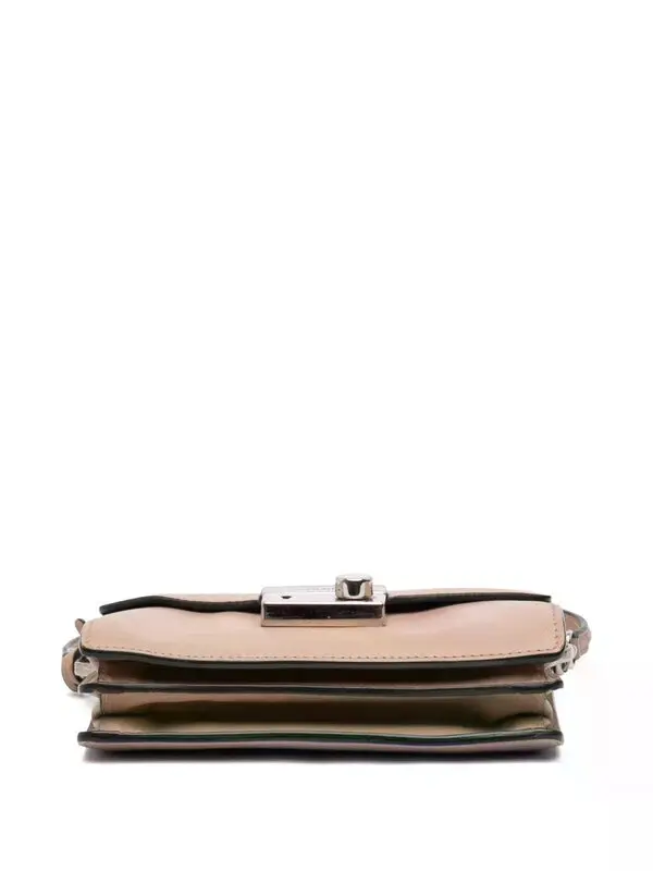 Prada Mini Saffiano Lux Sound Lock Satchel