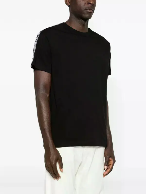 Versace Logo-detail T-shirt - Black