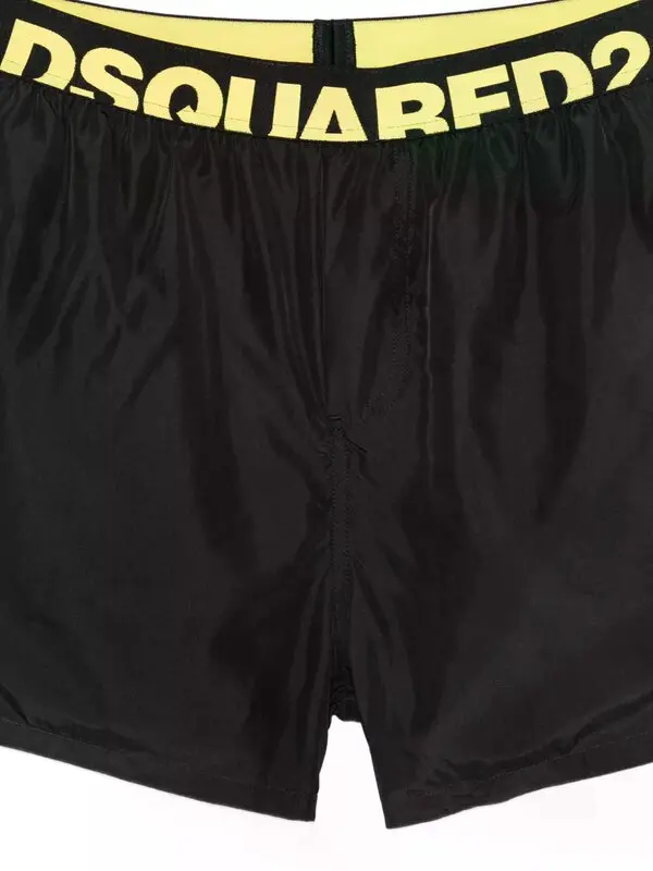Dsquared2 Logo Waistband Board Shorts