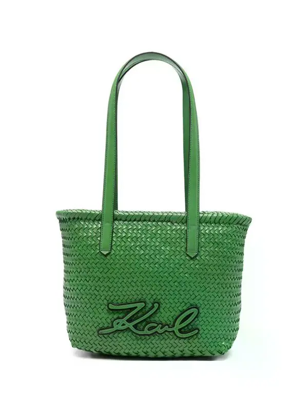 Karl Lagerfeld Braided Tote Bag