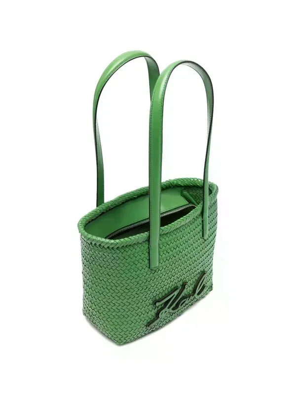 Karl Lagerfeld Braided Tote Bag