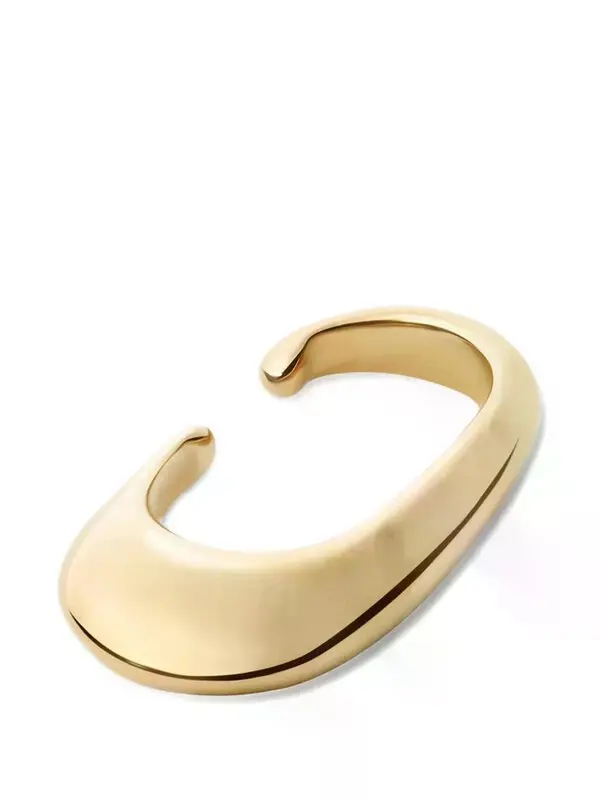 LEMAIRE Long Drop Earcuff In Vermeil