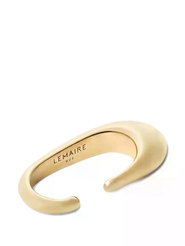 LEMAIRE Long Drop Earcuff In Vermeil