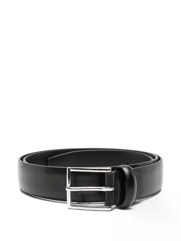 Anderson's Leather Buckle Belt - Black