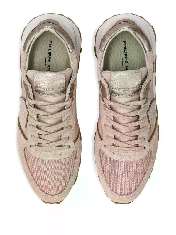 Philippe Model Tropez Haute Lace-up Sneakers - Pink