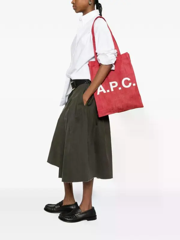 A.p.c. Lou Tote Bag - Red