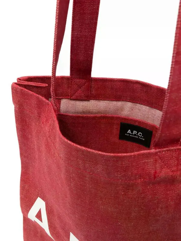A.p.c. Lou Tote Bag - Red