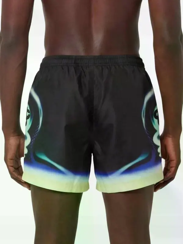 Casablanca Graphic-print Swim Shorts
