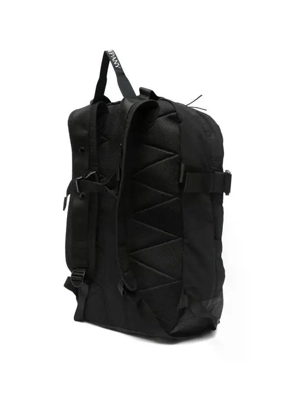 C.P. COMPANY Zip Backpack - Black