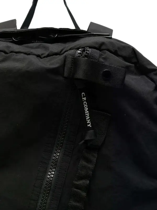 C.P. COMPANY Zip Backpack - Black