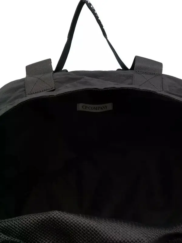 C.P. COMPANY Zip Backpack - Black