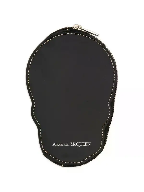 Alexander McQueen Leather Wallet - Black