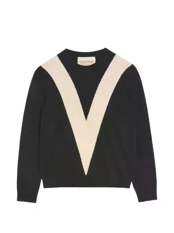Valentino Garavani Wool Long-sleeve Sweater