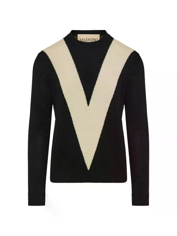 Valentino Garavani Wool Long-sleeve Sweater