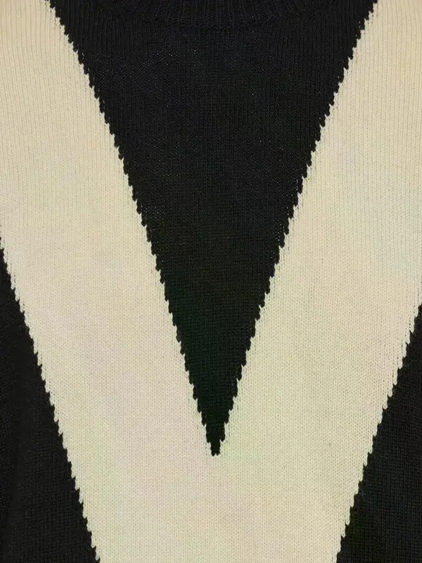 Valentino Garavani Wool Long-sleeve Sweater