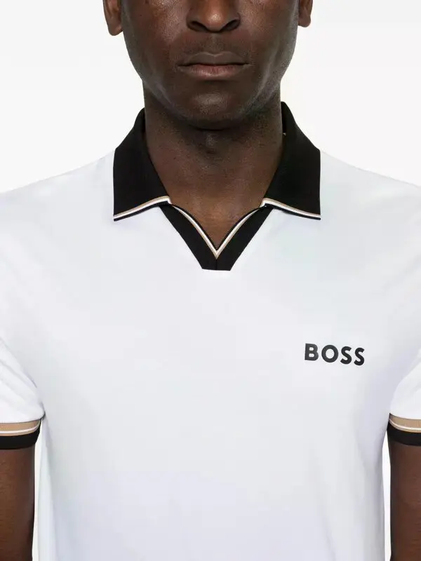 BOSS V-neck Trim T-shirt