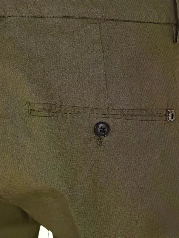DONDUP Gaubert Concealed-fastening Chinos - Green