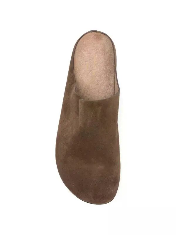 COMMON PROJECTS Round-toe Mules - Brown