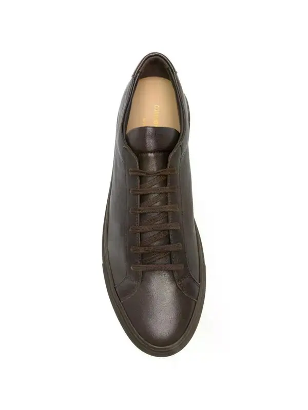 COMMON PROJECTS Achilles Premium Lace-up Sneakers - Brown