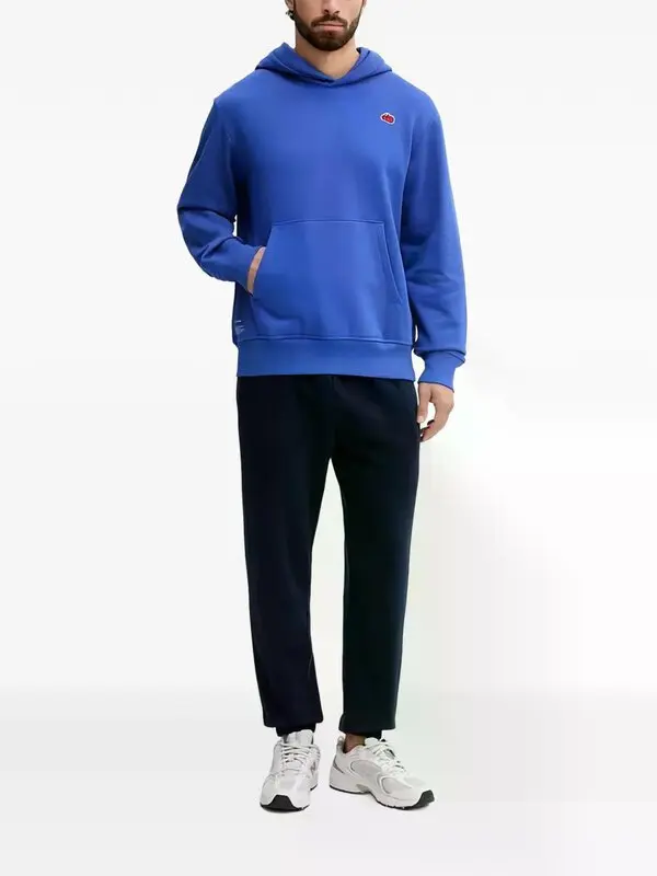 The North Face Logo-embroidered Hoodie - Blue