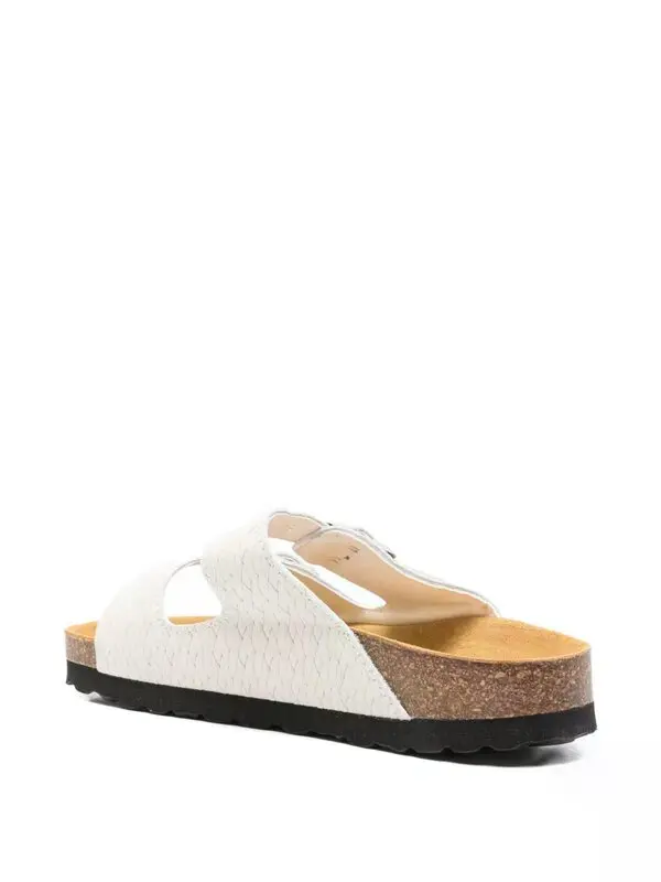 Woolrich Buckle-strap Sandals - White