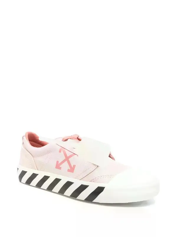 Off-White Arrow-print Low-top Sneakers - Pink